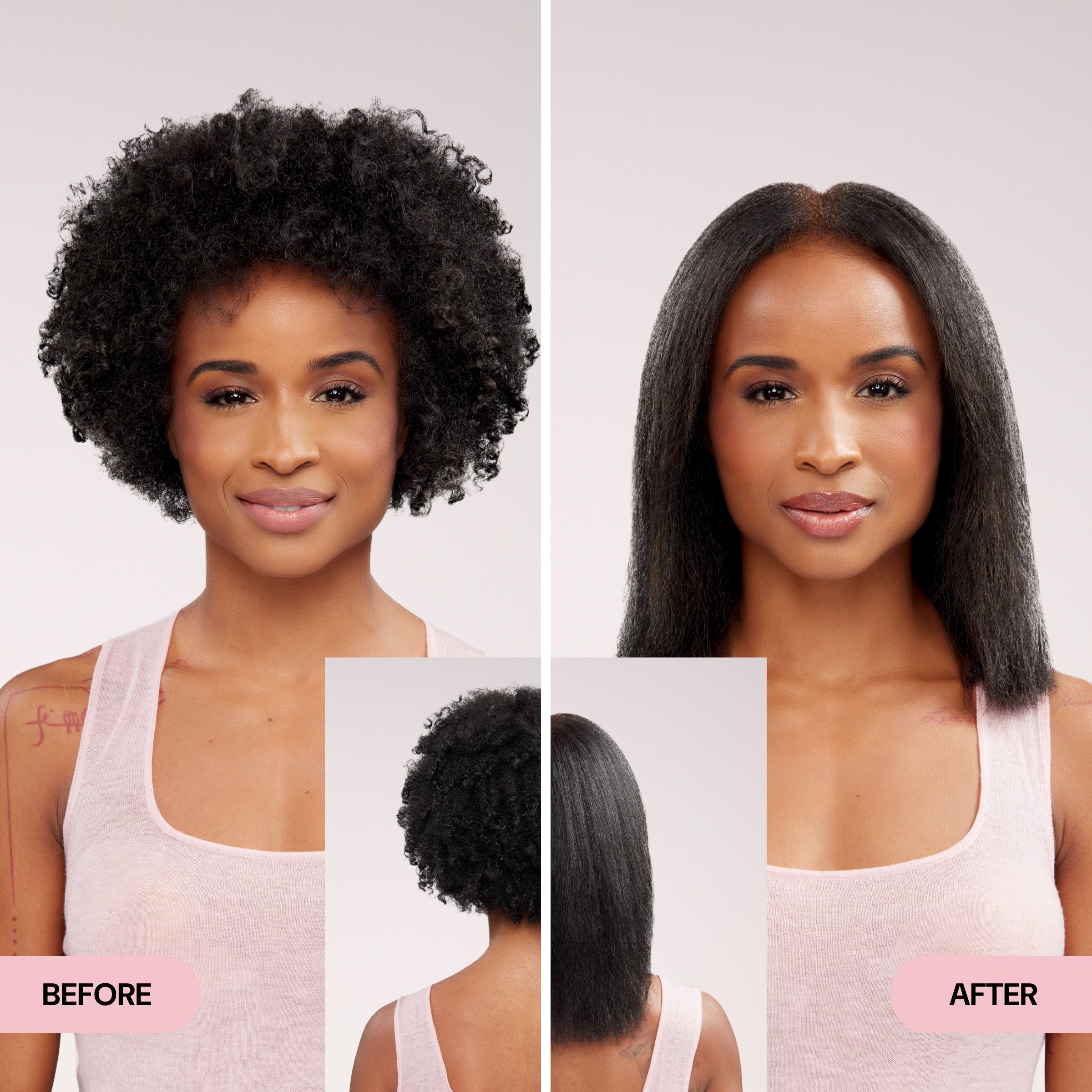 Le Vite Straightening Brush in Blush or Black - L'ange Hair