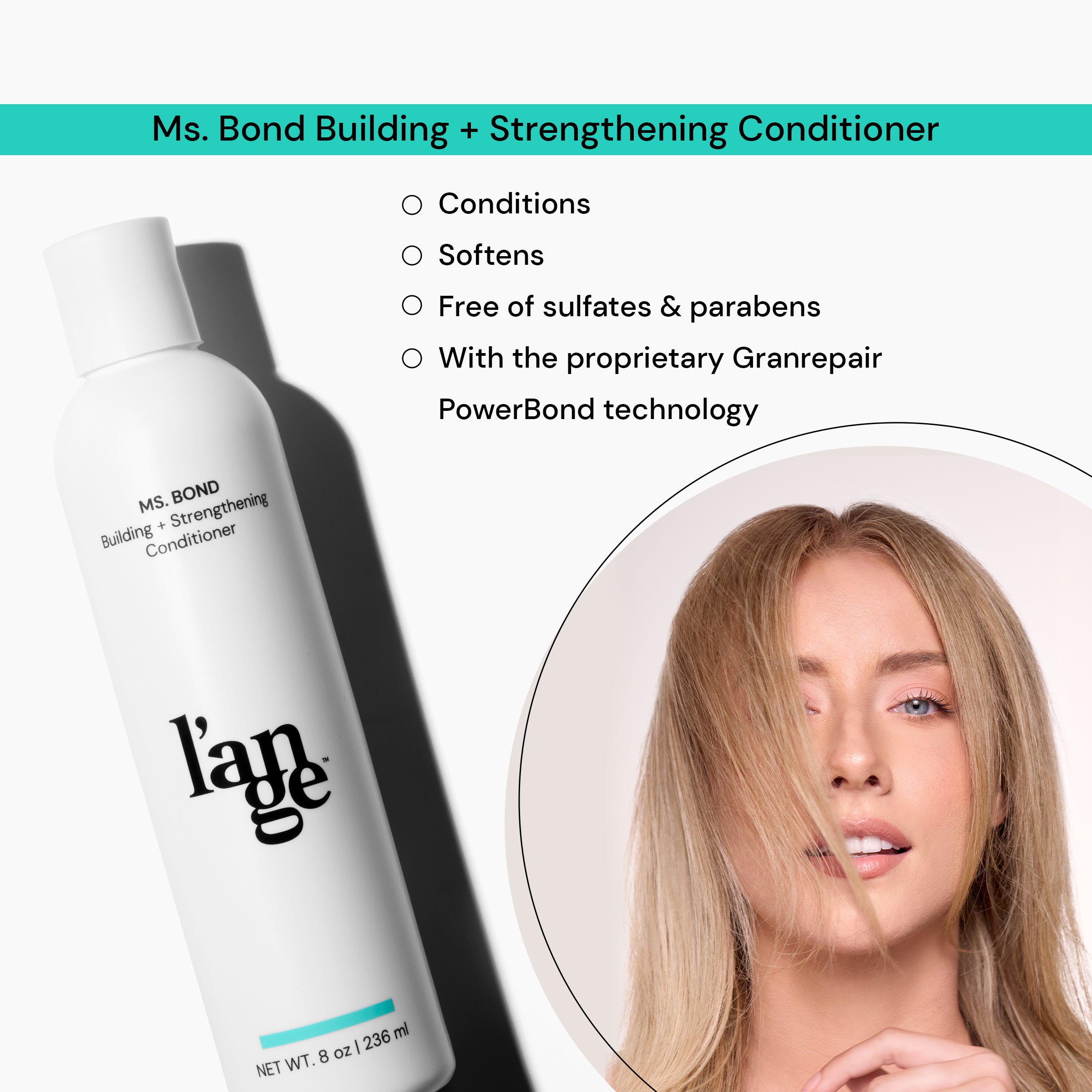 Ms. Bond Building + Strengthening Conditioner - L'ange Hair