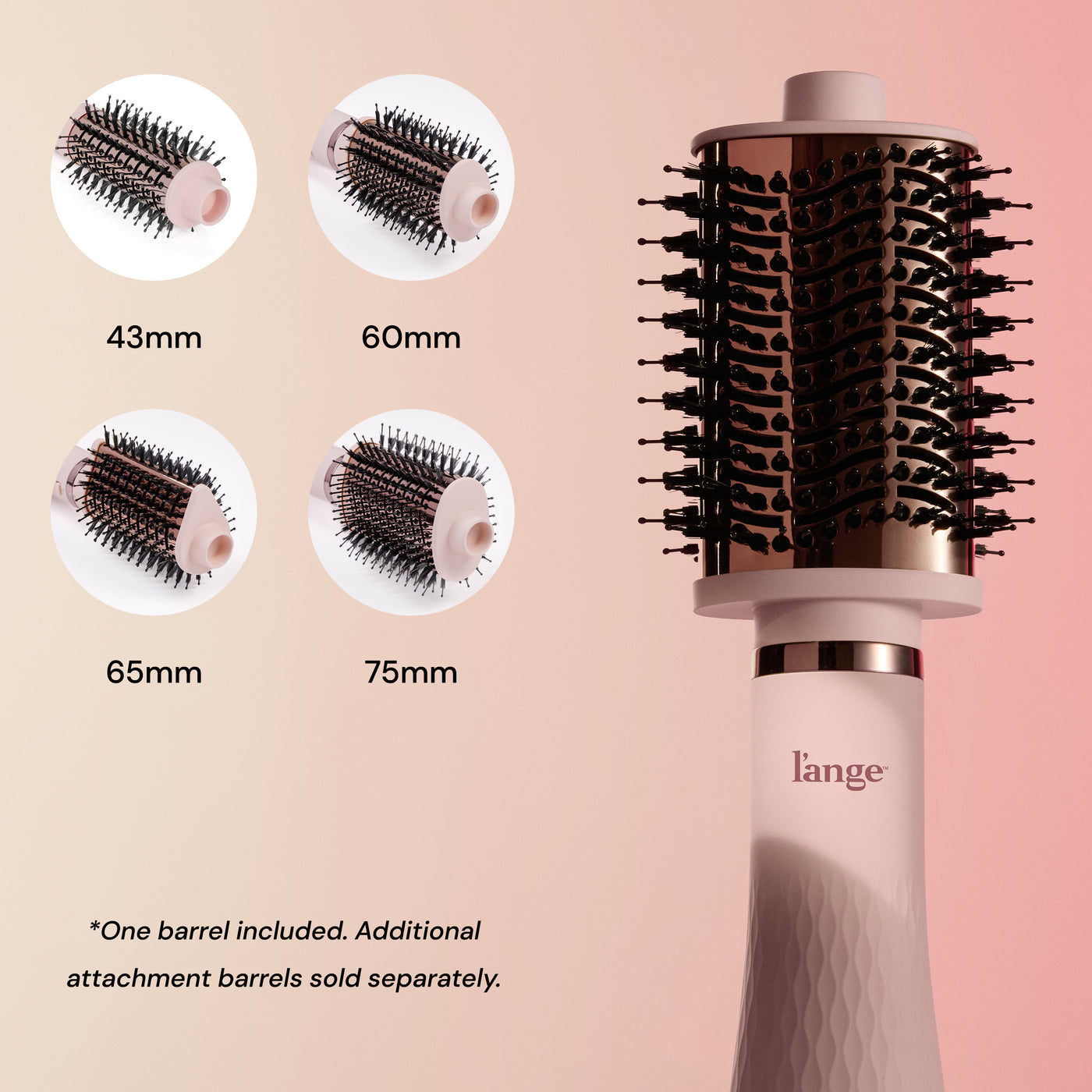 Multi - Volume Series 2 - in - 1 Interchangeable Brush Dryer - L'ange Hair