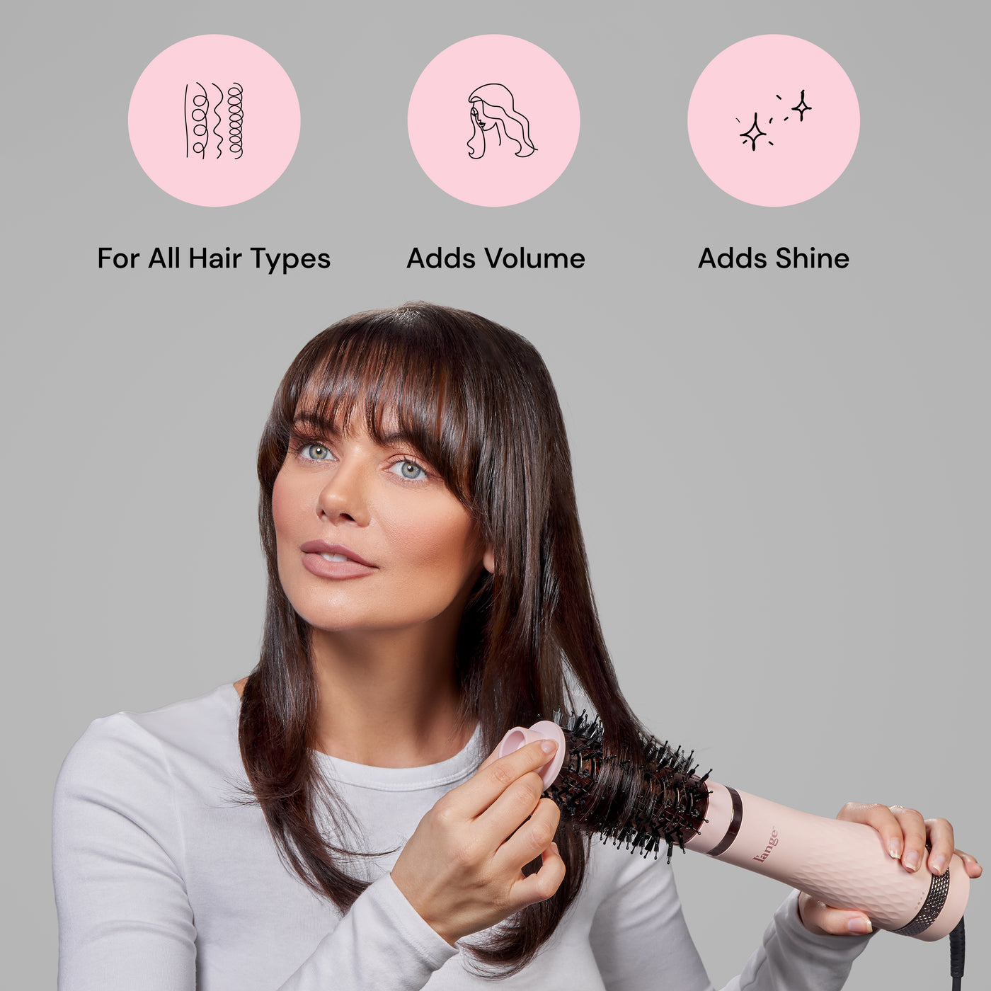 Multi - Volume Series 2 - in - 1 Interchangeable Brush Dryer - L'ange Hair