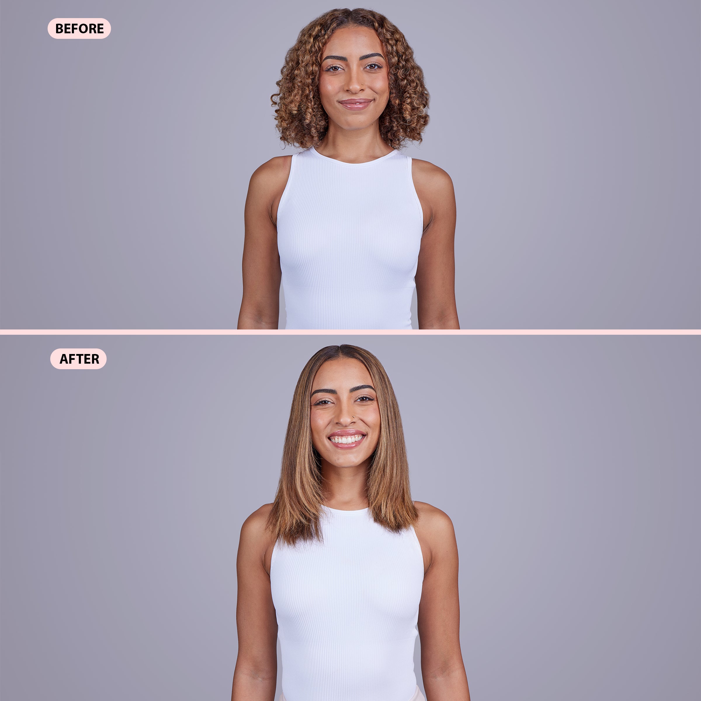 Smooth - It Straightening Comb in Blush or Black - L'ange Hair