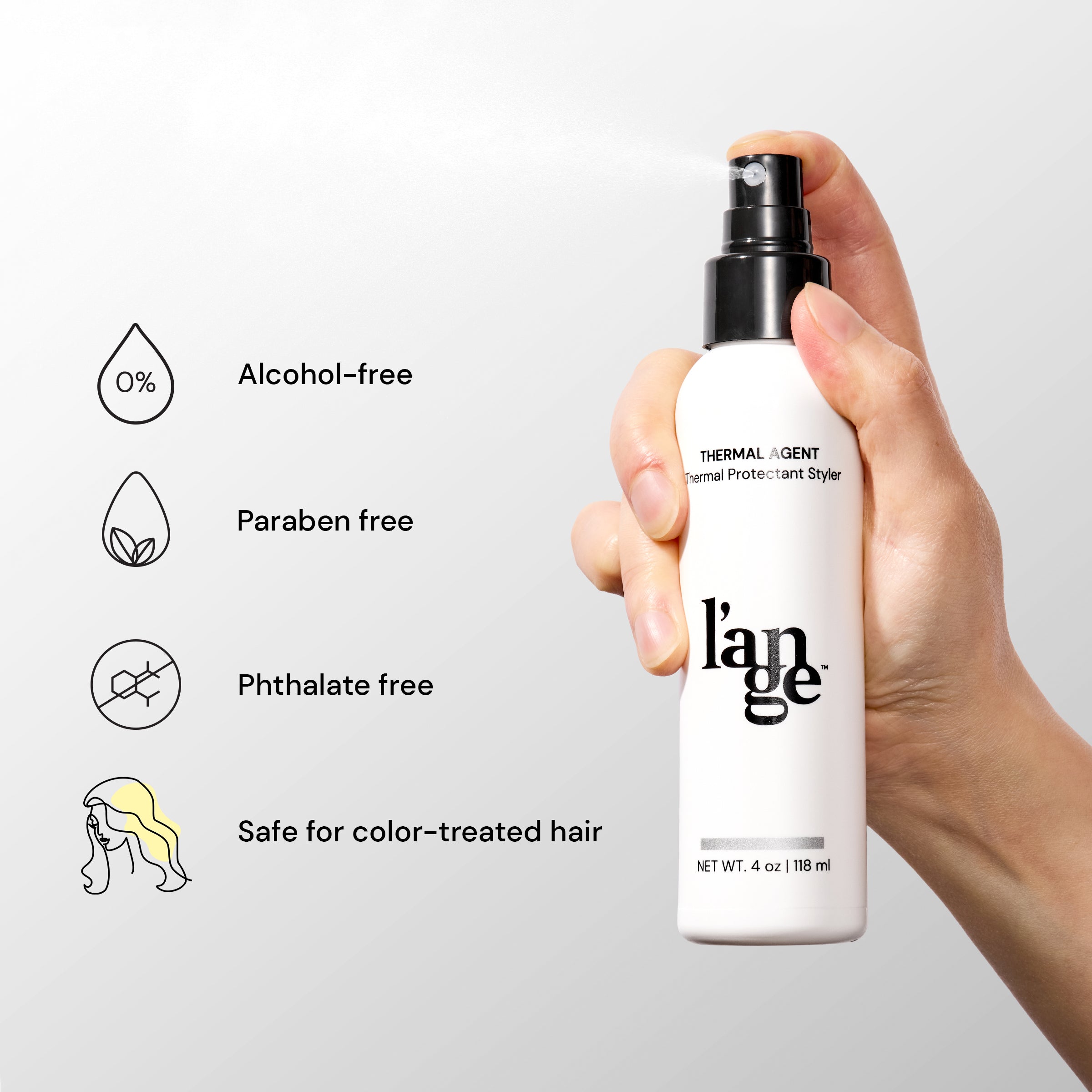Thermal Agent Thermal Protectant Styler - L'ange Hair