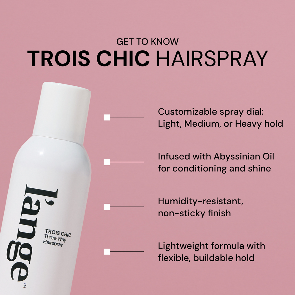 Trois Chic Three Way Hairspray - L'ange Hair