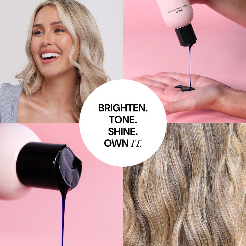 Intense Violet Shampoo (Purple Shampoo) - L'ange Hair